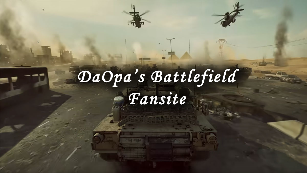 Battlefield - DaOpa's Battlefield fansite provides special offers ...