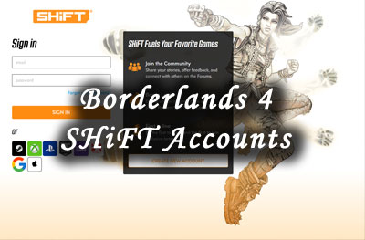 Borderlands 4 SHiFT Accounts