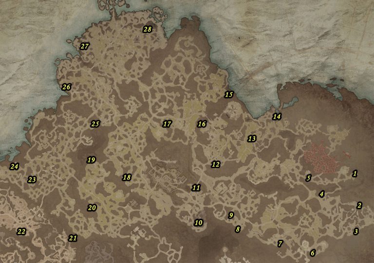 Diablo 4 Scosglen Cellar Locations