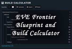 EVE Frontier Ship Database Explorer