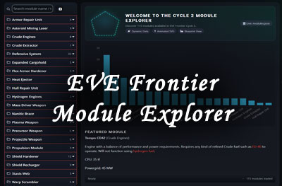 EVE Frontier Modules Explorer