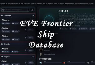 EVE Frontier Modules Explorer