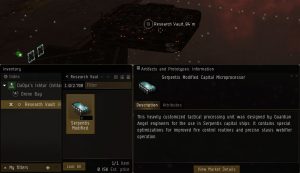 EVE Online Serpentis Shipyard and Research Facility