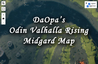 Odin Valhalla Rising Midgard Interactive Map for Treasure Locations