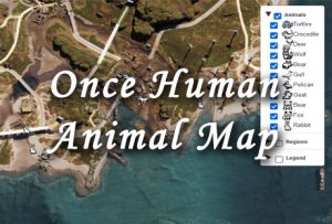 Once Human Buzzy Bee Locations Map