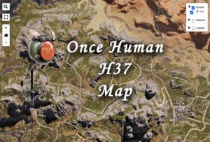Once Human Pyro Dino Location Map